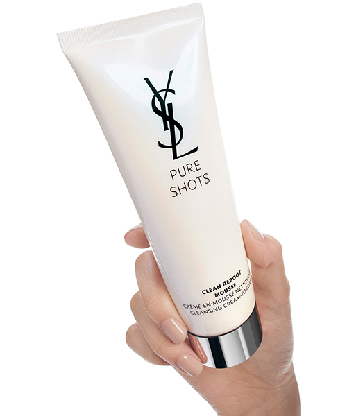 PURE SHOTS CLEAN REBOOT MOUSSE | Cleansers and Toners | YSL Beauty KSA