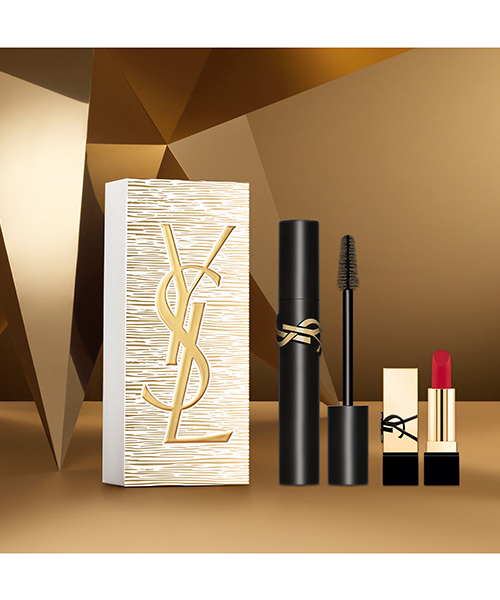 LASH CLASH + ROUGE PUR COUTURE HOLIDAY GIFT SET | Mascara | YSL Beauty KSA